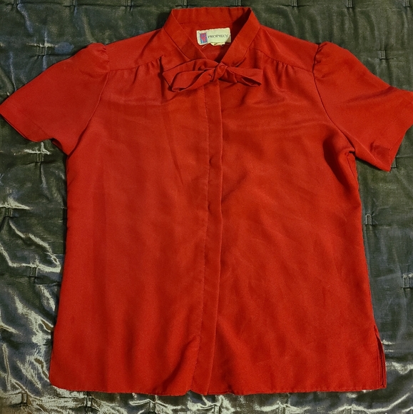 Prophecy | Tops | Vintage 8s Red Prophecy Buttonup | Poshmark